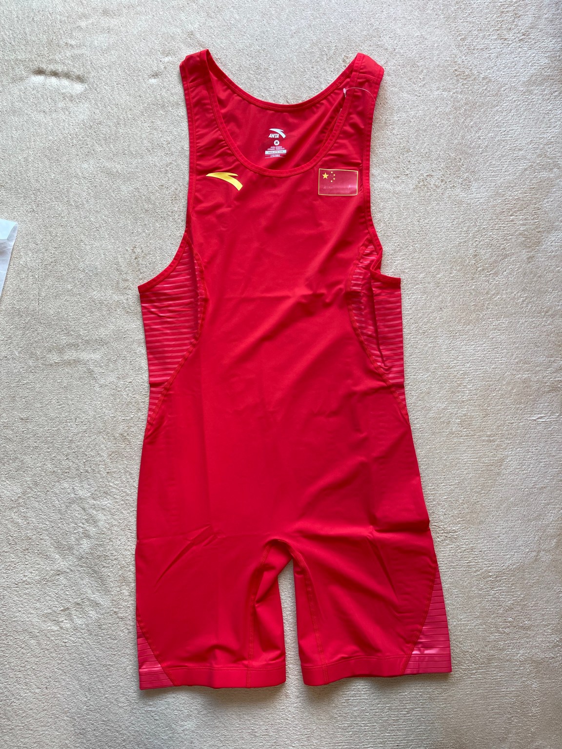 Anta CWA Singlet (Red or Blue) - Shenzhen Weightlifting Association